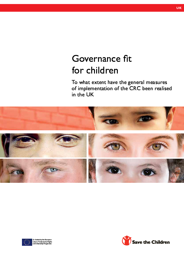 Governance Fit for Children: To what extent have the general measures of implementation of the ...