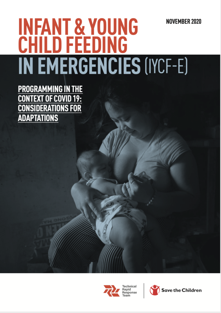 Infant and Young Child Feeding in Emergencies (IYCF-E) Programming in the Context Of COVID-19 ...