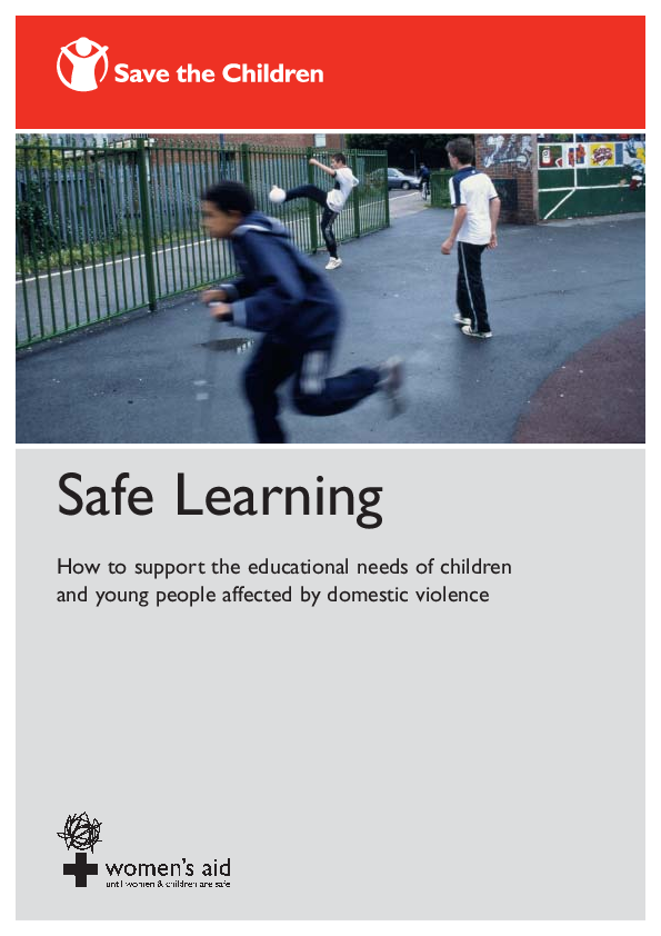 Safe Learning: How to support the educational needs of children and ...