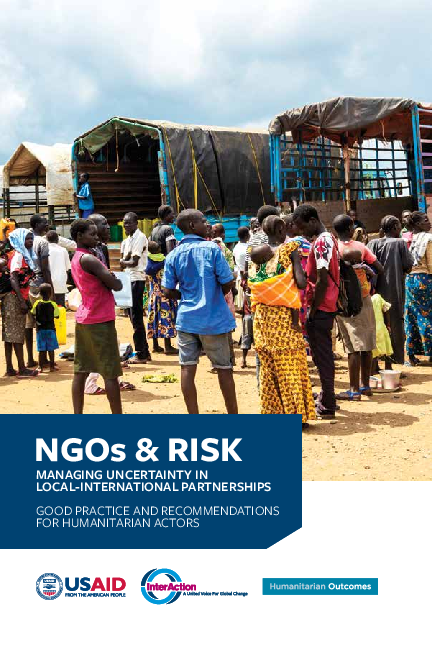 NGOs and Risk: Managing uncertainty in local-international partnerships ...