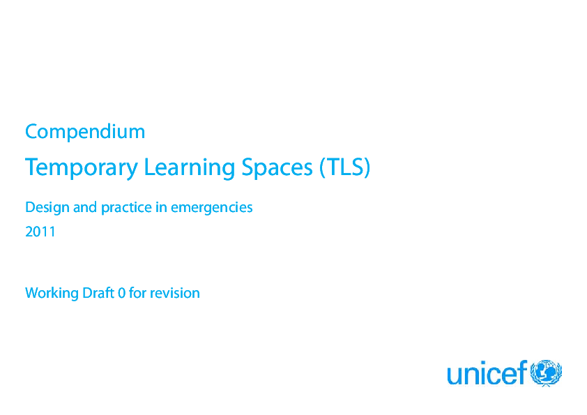 Temporary Learning Spaces (TLS) Compendium: Design and practice in ...