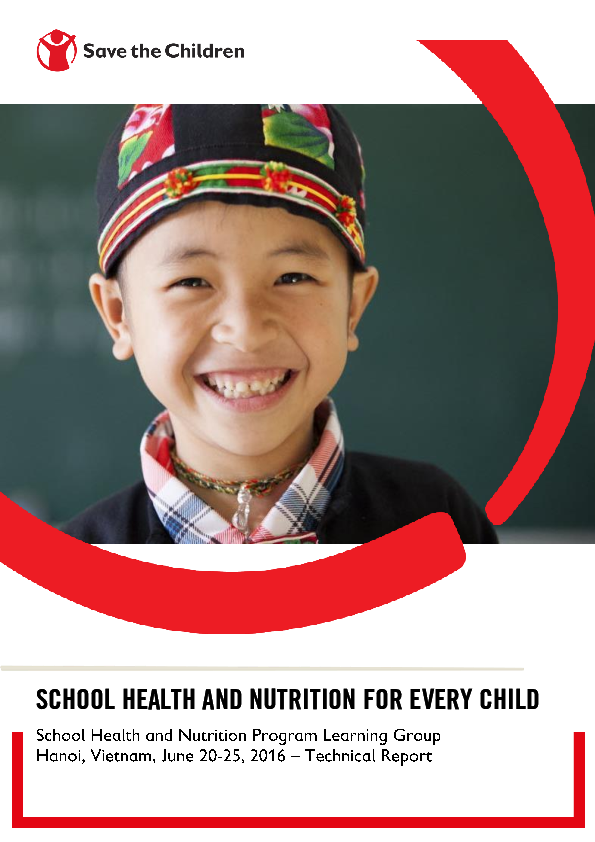 School Health and Nutrition for Every Child: Meeting report | Save the ...