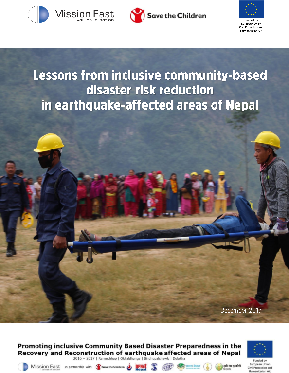 Lessons from Inclusive Community-based Disaster Risk Reduction in ...