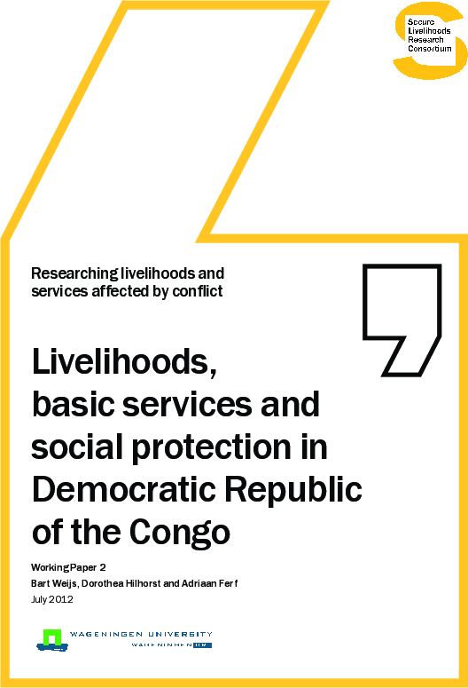 Livelihoods, basic services and social protection in Democratic ...