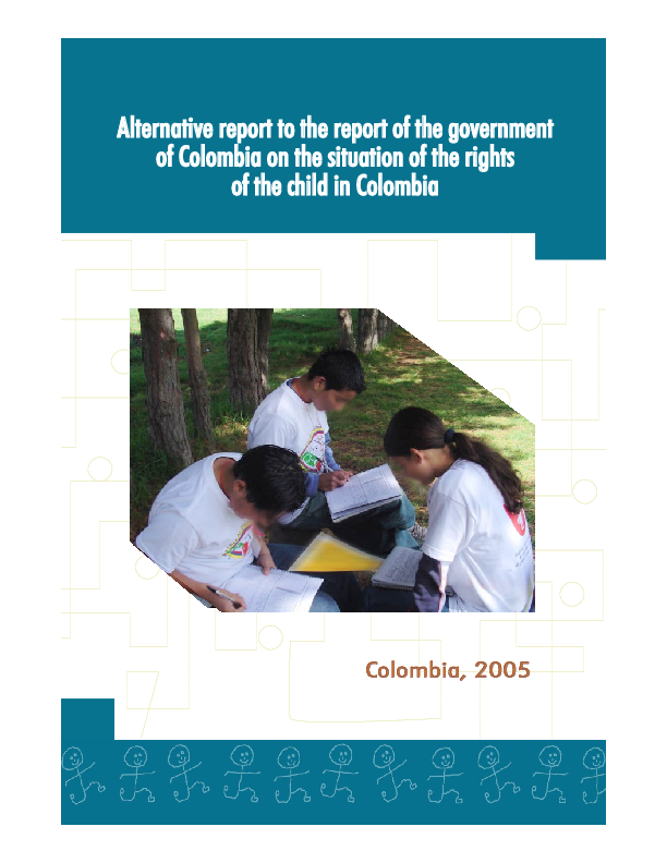 Alternative Report to the report of the Government of Colombia on the ...