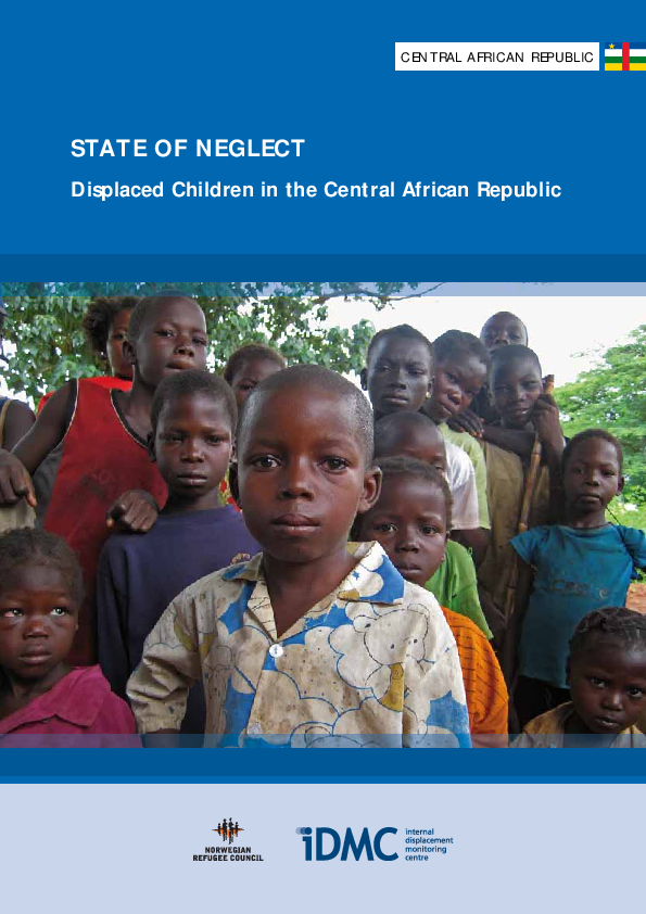 State of neglect – Displaced children in the Central African Republic ...