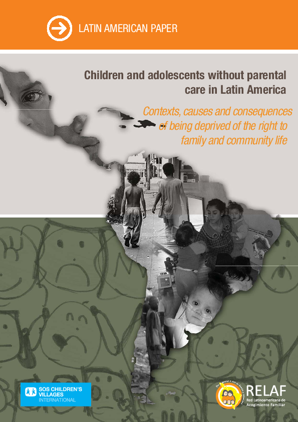 Children and adolescents without parental care in Latin America ...
