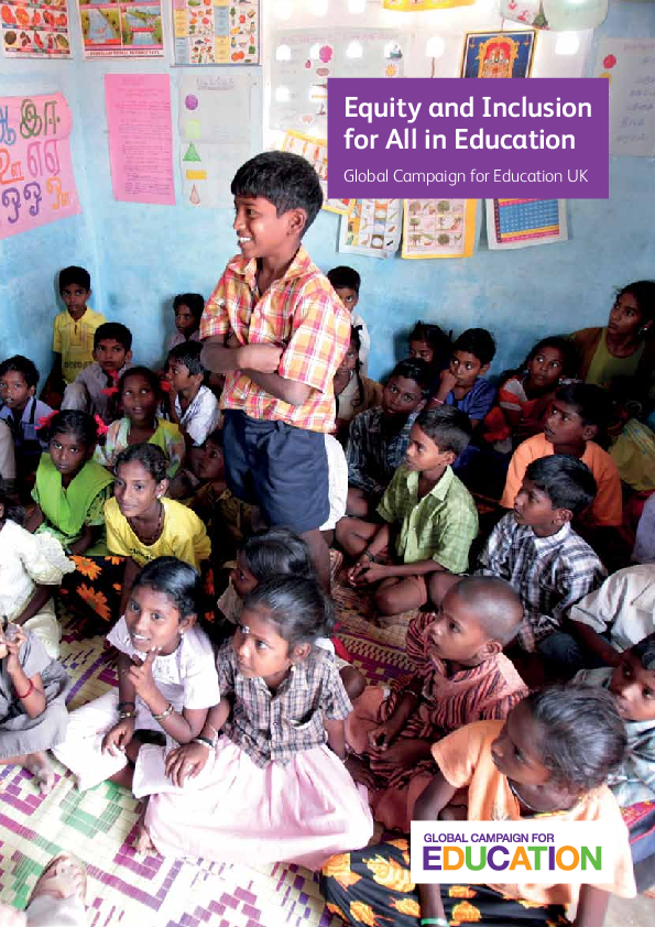 Equity and Inclusion for All in Education | Save the Children’s ...