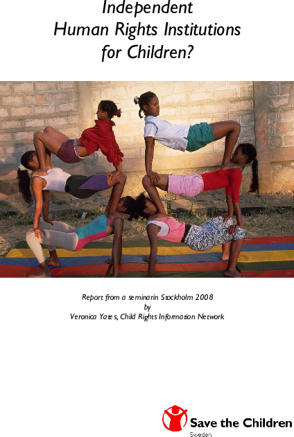Independent Human Rights Institutions for Children | Save the Children ...