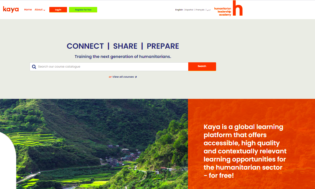 Kaya E-Learning Platform | Save the Children’s Resource Centre
