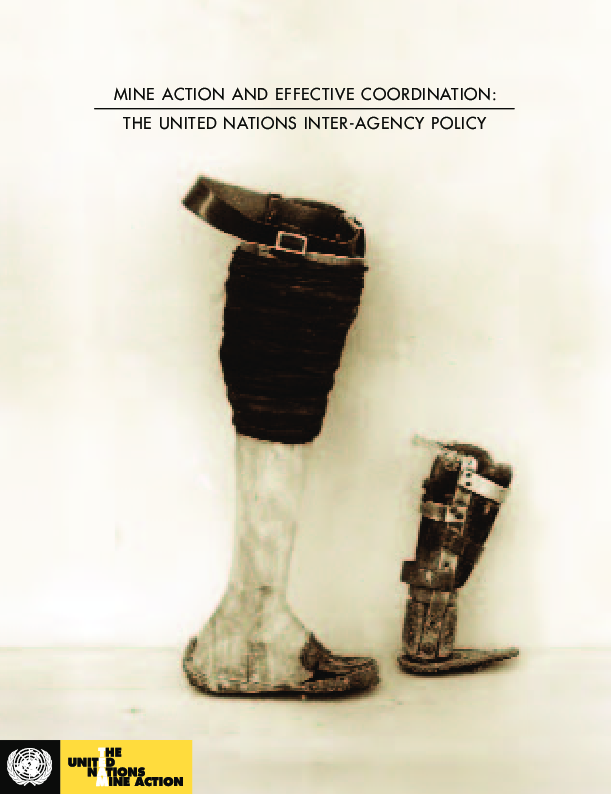 Mine Action and Effective Coordination: The United Nations Inter-Agency ...