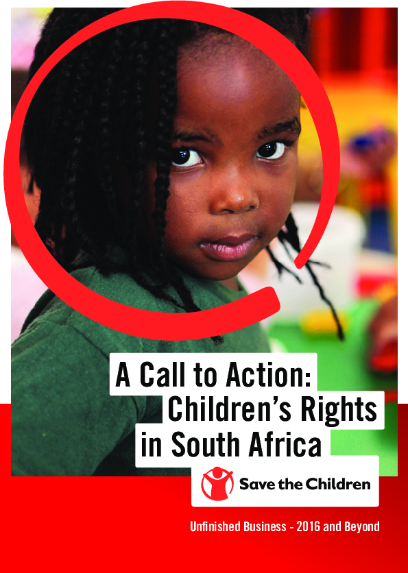 A Call to Action: Children’s rights in South Africa | Save the Children ...