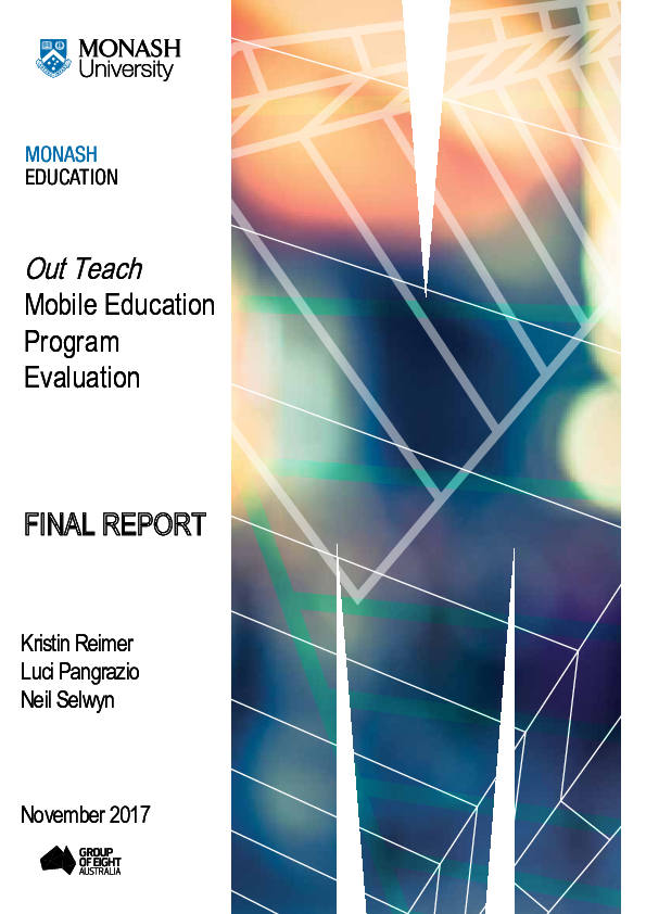 Out Teach Mobile Education Program Evaluation | Save the Children’s ...