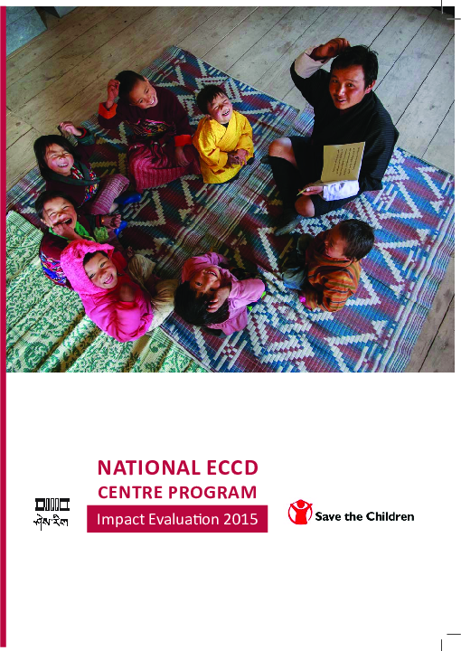 National ECCD Centre Program Impact Evaluation 2015 | Save the Children ...