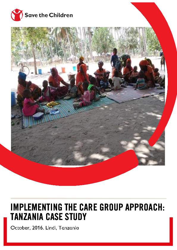 Implementing the Care Group Approach: Tanzania case study | Save the ...