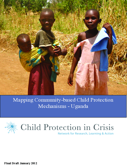 Mapping Community-based Child Protection Mechanisms – Uganda | Save the ...