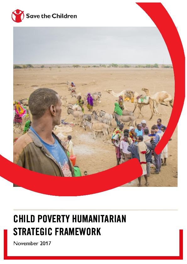Child Poverty Humanitarian Strategic Framework | Save the Children’s ...