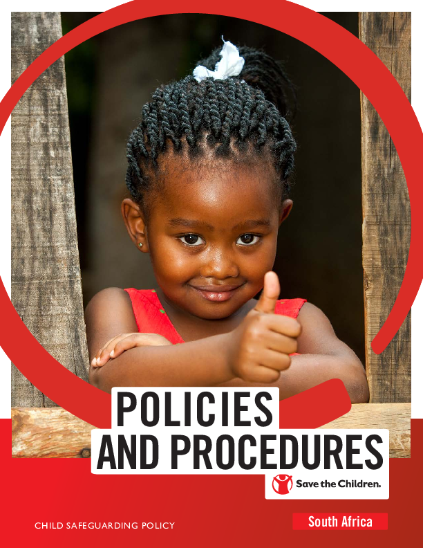 Policies and Procedures: Child safeguarding policy 2018 | Save the ...
