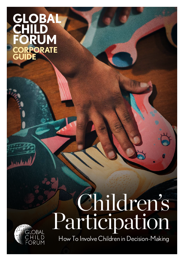 Children’s Participation: How to involve children in decision-making ...