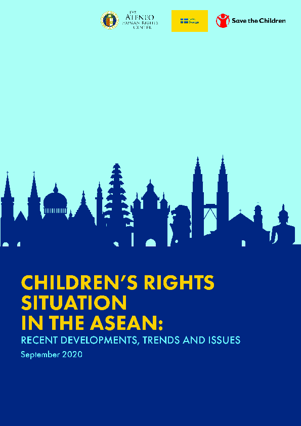 Children’s Rights Situation in the ASEAN: Recent Developments Trends ...
