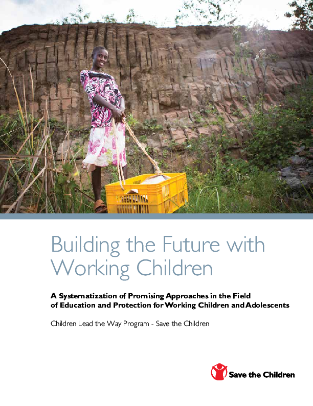 Building the Future with Working Children: A systematization of ...