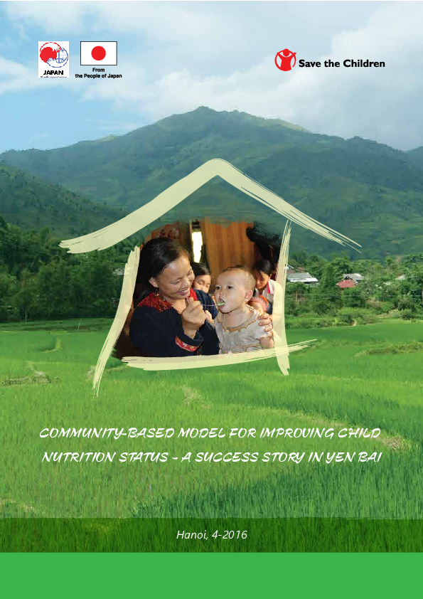 Community-Based Model for Improving Child Nutrition Status: A success ...