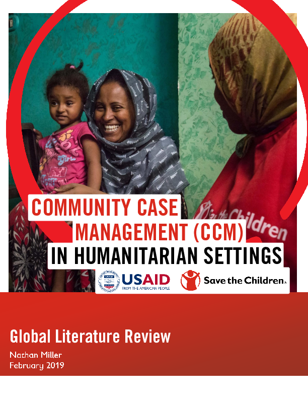 Community Case Management (CCM) in Humanitarian Settings: Global ...