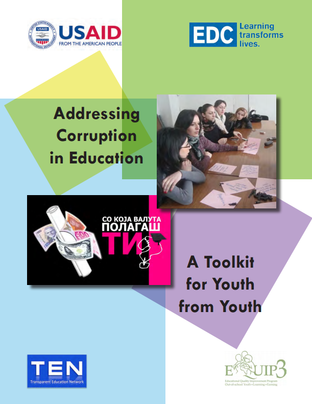 Addressing Corruption in Education: A toolkit for youth from youth ...