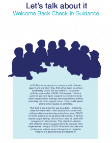 Let’s Talk About It: Welcome back check-in guidance | Save the Children ...