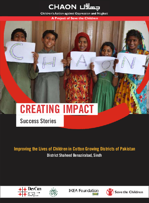 Creating Impact: Success Stories, Improving the lives of children in ...