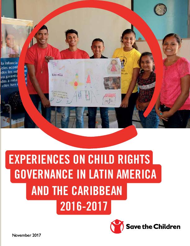 Experiences on Child Rights Governance in Latin America and the ...