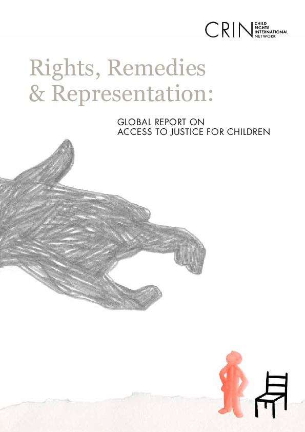 Rights, Remedies and Representation: Global report on access to justice ...