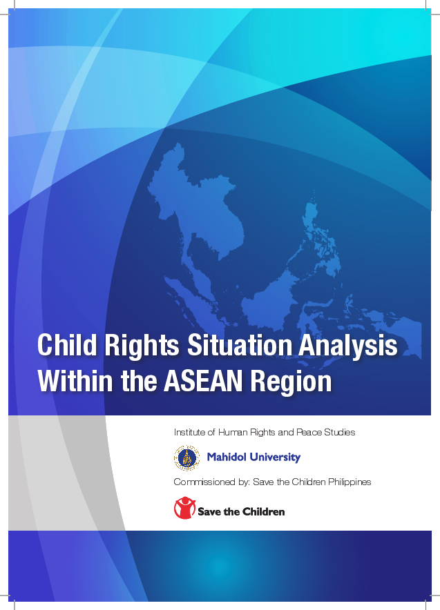 Child Rights Situation Analysis Within the ASEAN Region | Save the ...