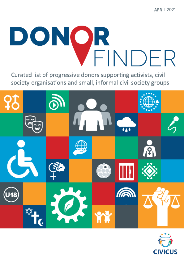 Donor Finder: Curated list of progressive donors supporting activists ...