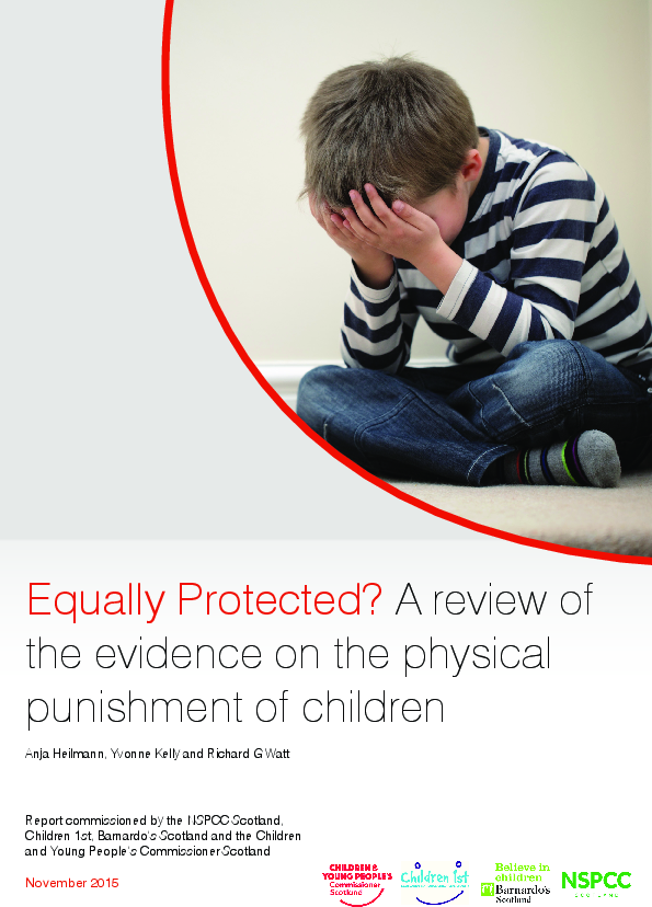 Equally Protected? A review of the evidence on the physical punishment ...