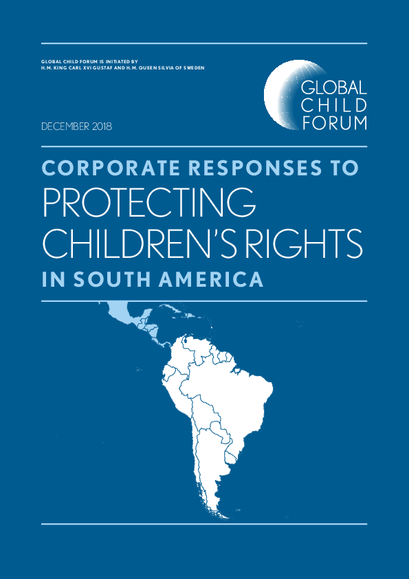 Corporate Response to Protecting Children’s Rights in the South America ...