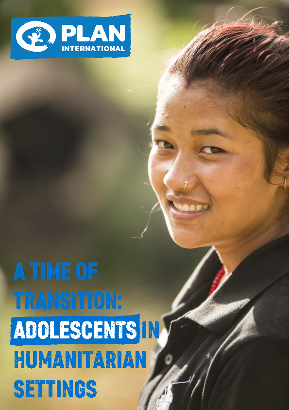 A Time of Transition: Adolescents in humanitarian settings | Save the ...