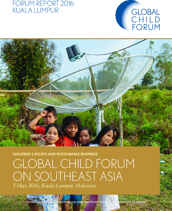 Global Child Forum in Southeast Asia | Save the Children’s Resource Centre