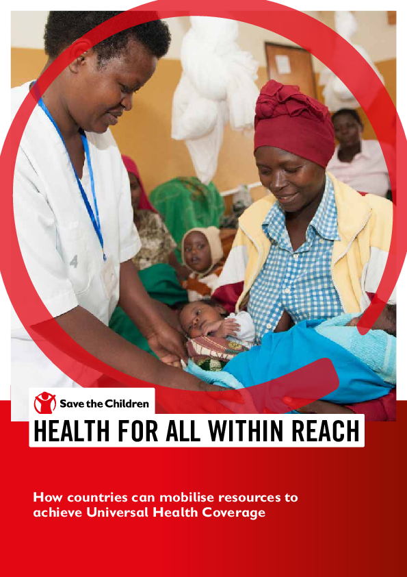 Health for All Within Reach: How countries can mobilise resources to achieve Universal Health ...