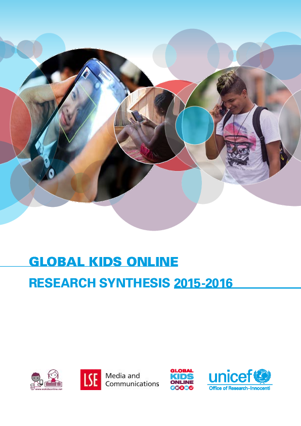 Global Kids Online: Research synthesis 2015-2016 | Save the Children’s ...
