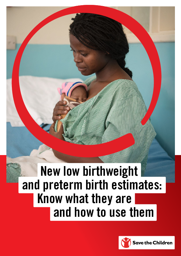 New Low Birth Weight and Preterm Birth Estimates: Know what they are ...