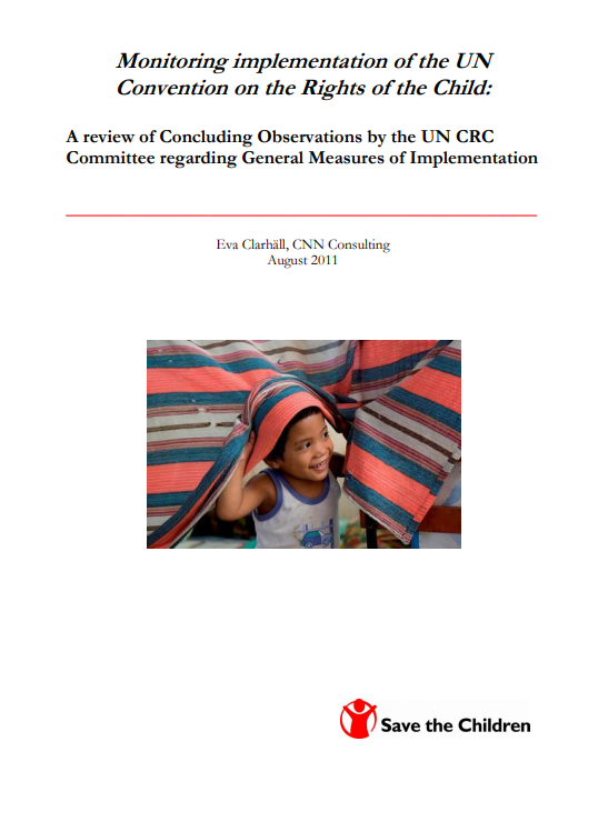 Monitoring implementation of the UN Convention on the Rights of the ...