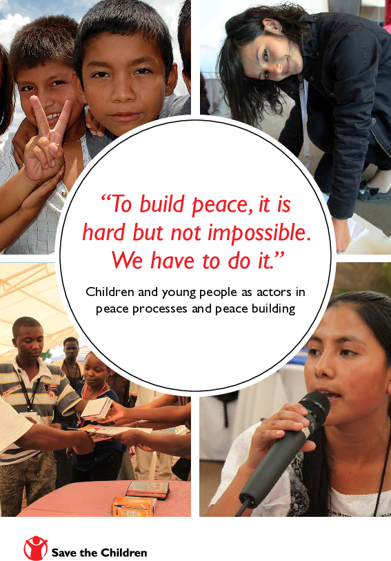 “To Build Peace, it is Hard But Not Impossible. We Have to Do it ...