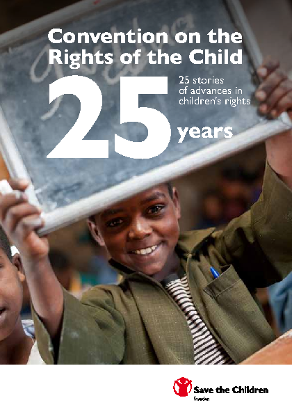 Convention On The Rights Of The Child 25 Years 25 Stories Of Advances