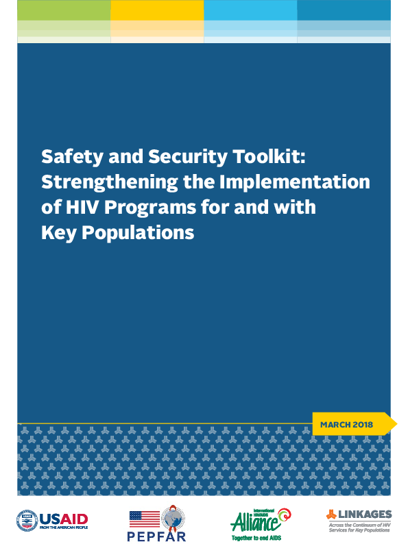 Safety and Security Toolkit: Strengthening the implementation of HIV ...