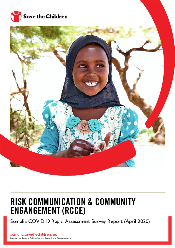 Risk Communication & Community Engagement (RCCE) Somalia COVID-19 Rapid ...