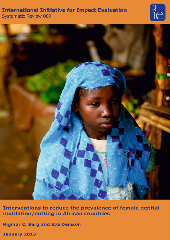 Interventions to Reduce the Prevalence of Female Genital Mutilation ...