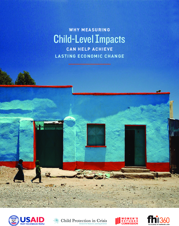 Why measuring child-level impacts can help achieve lasting economic ...
