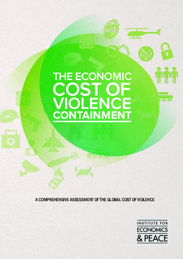 The economic cost of violence containment: A comprehensive assessment ...