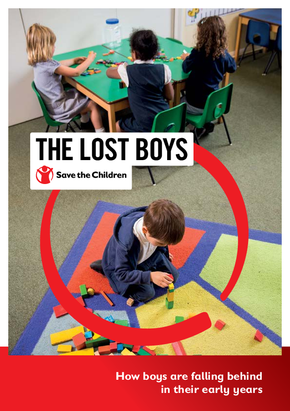 The Lost Boys: How boys are falling behind in their early years | Save ...